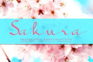 Sakura Font By Giartstudios Creative Fabrica Sakura Photography