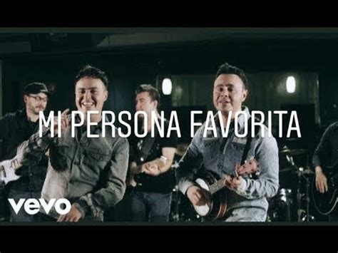 Rio Roma Mi Persona Favorita Lyrics Youtube
