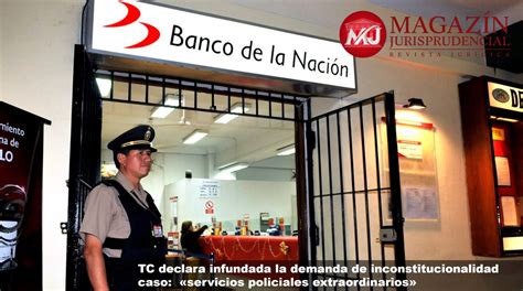 TC Declara Infundada La Demanda De Inconstitucionalidad Caso