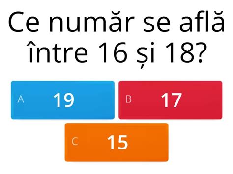 Numerele naturale în concentrul 0 30 Quiz