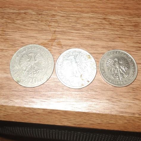 Zestaw 3 Monet Z PRL Zakliczyn Licytacja Na Allegro Lokalnie