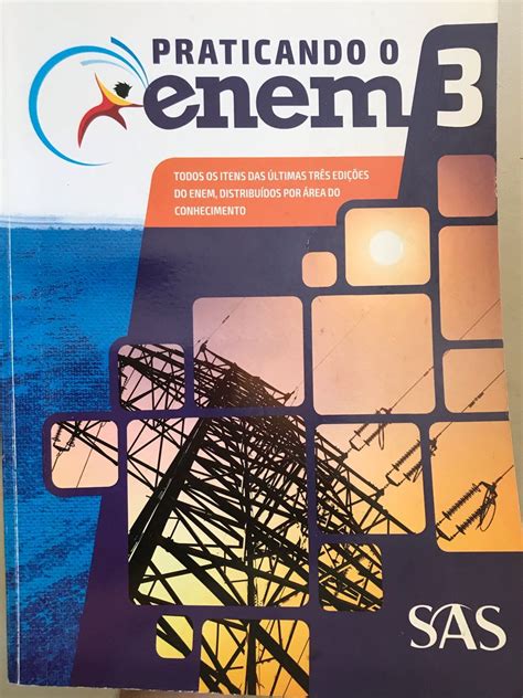 Livro Pré Vestibular Sistema Ari de Sá Praticando O Enem Livro