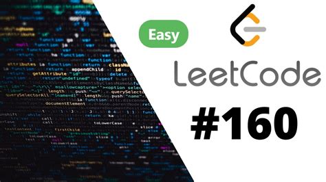 [java] leetcode 160 intersection of two linked lists [linkedlist 3] youtube