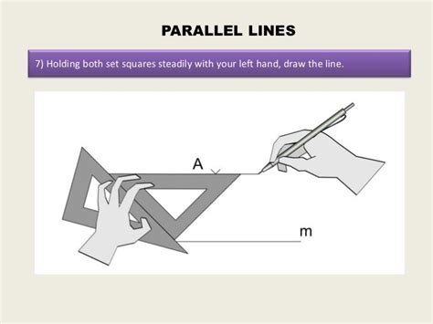 how to draw parallel and perpendicular lines