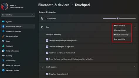 Cómo Personalizar Los Gestos Del Panel Táctil En Windows 11 Pixel Busters
