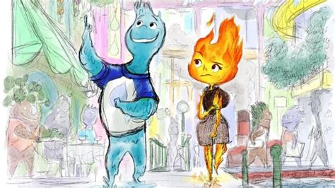 Elemental Pixar anuncia animação para 2023 conheça