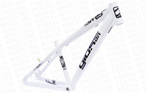 Quadro Gios Trix Branco E Preto Aro Portal Wheeling