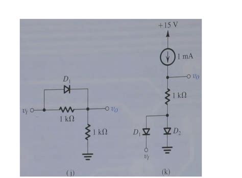 Solved In Each Of The Ideal Diode Circuits Shown In Fig Chegg