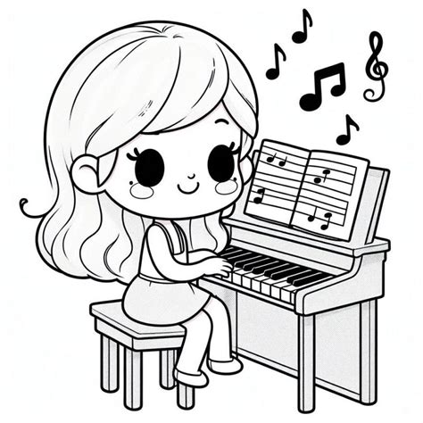 Desenhos de Instrumentos Musicais para Colorir Grátis Desenhos para