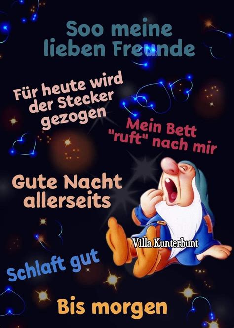 Pin Von Angela Liesietzki Auf Gute Nacht Gute Nacht Lustig Gute