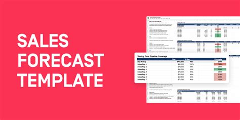 The Sales Forecast Template For Sales Managers Free Excel Gong