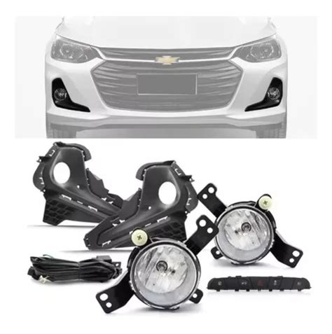 Kit Farol Milha Onix Plus 2020 2021 2022 Modelo Original Parcelamento