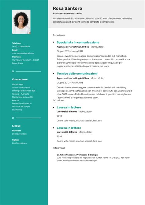 Capacità e competenze relazionali nel curriculum vitae