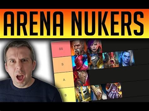 Full Arena Nuker Tier List Who Are The Best Nukers Raid