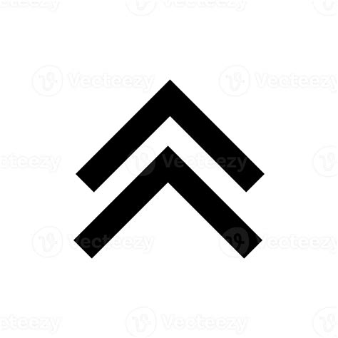 símbolo de flecha hacia arriba para el diseño de iconos 11646224 PNG