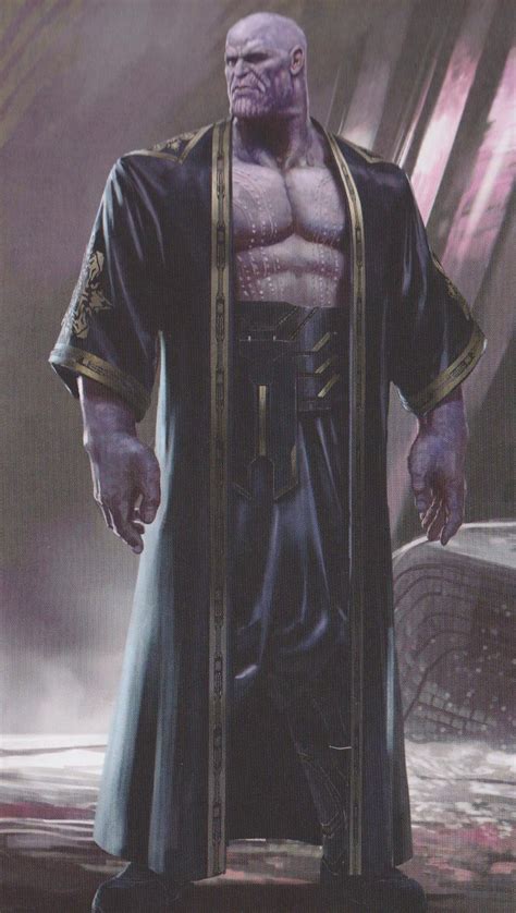Avengers Infinity War Hi Res Concept Art Sees The Mad Titan Thanos