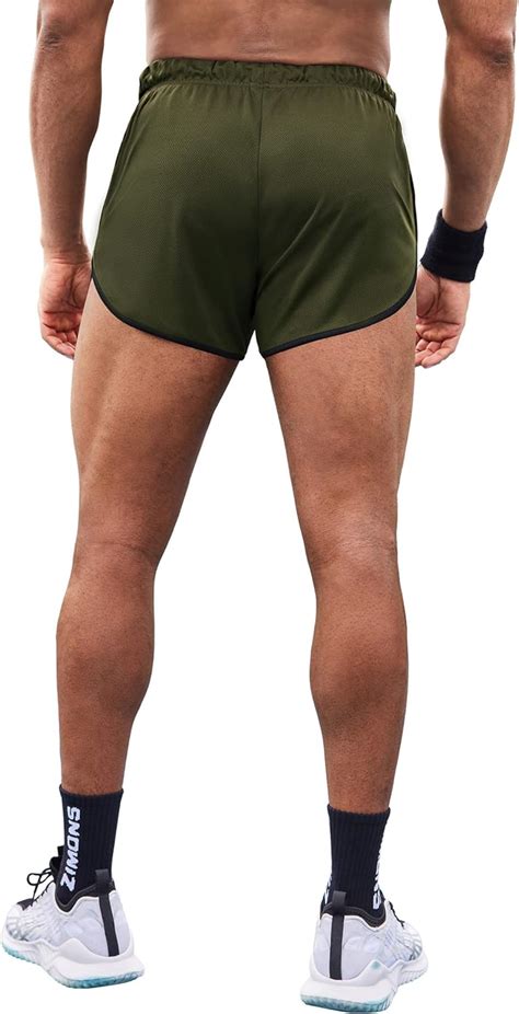 Buy Coofandy Men S Pack Workout Running Shorts Inch Gym Athletic