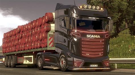 Video Games Euro Truck Simulator 2 Trucks Scania ETS2 2K Wallpaper