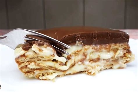 Receita de Pavê de Bolacha Maisena Um Doce Simples