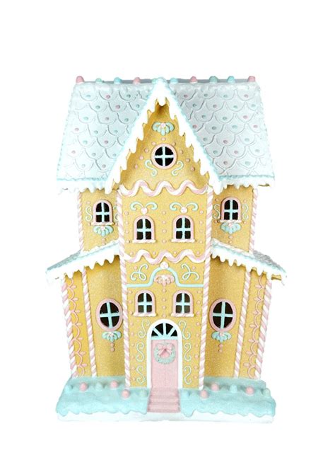 Gingerbread House Large LED St Nicholas Christmas Cave