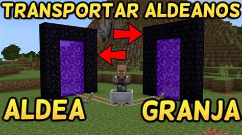 Como Transportar Aldeanos En Minecraft 1 19 Mover Aldeanos MUY