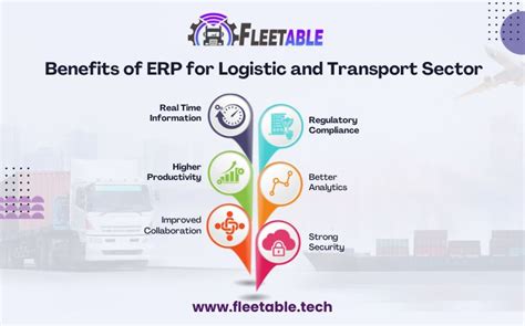 ERP Software Benefits For Logistics And Transportation Fleetable Blog