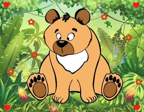 Dibujo de Oso pardo pintado por en Dibujos net el día 24 11 16 a las 22