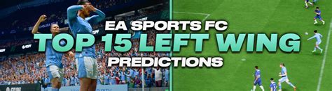 EA Sports FC 24 Top 15 LW Predictions FUTBIN