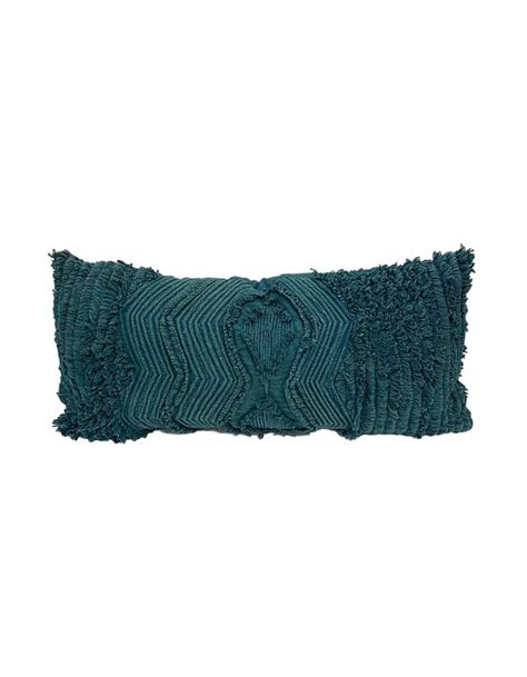 Teal Boho Pillow Atelier Yuwa Ciao Jp
