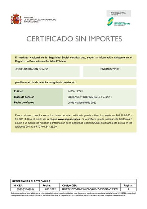 Solution Informe Integrado Prestaciones Studypool