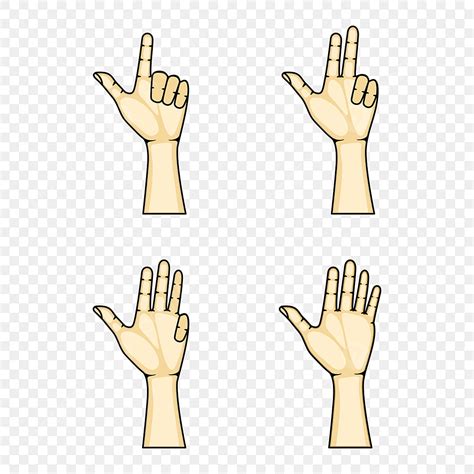 Hand Gestures White Transparent Amazing Hand Gestures 07 Hand