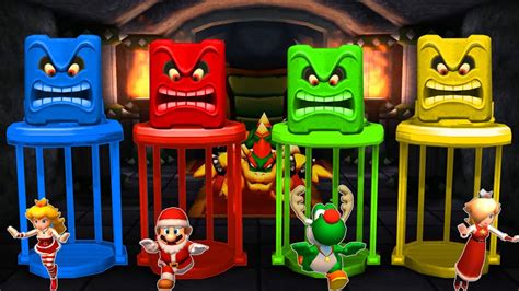 Mario Party The Top 100 Minigames Peach Vs Mario Vs Yoshi Vs Rosalina