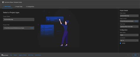 Create Projects Using Project Templates Via Extensions Syncfusion