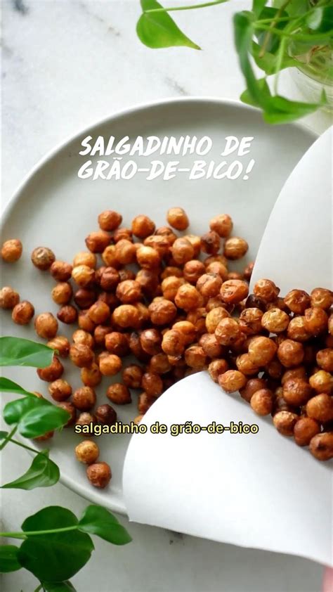 SALGADINHO CASEIRO DE GRÃO DE BICO crocante e cheeeio de proteína