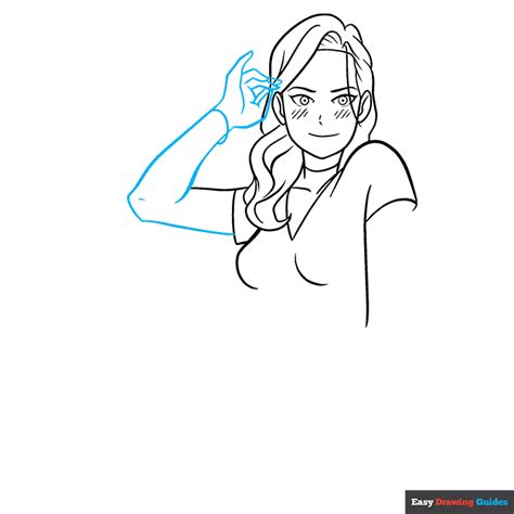 How To Draw A Sexy Anime Girl Easy Step By Step Tutorial