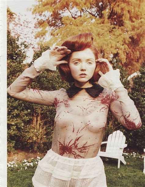 Naked Lily Cole Added 07 19 2016 By