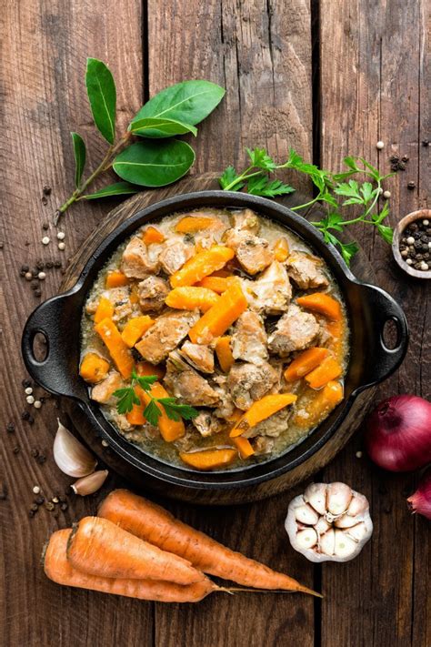 Recette fricassée de veau aux carottes Marie Claire