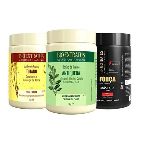 Cronograma Capilar Bio Extratus Jaborandi Tutano Força Pimenta 1Kg
