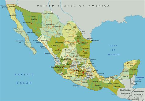 Map Mexico