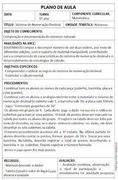 Diário da Profa Glauce Planos de aula de