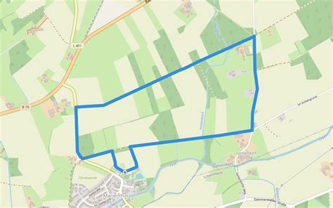Marienthal Circular Route A1 Hiking Trail Hamminkeln Nordrhein