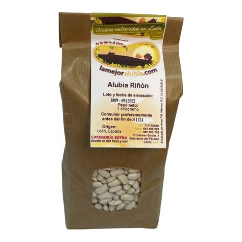 Alubia Blanca de riñón 1kg Tu ternera en casa
