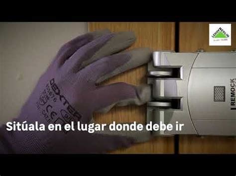 Cómo instalar una cerradura electrónica Leroy Merlin YouTube