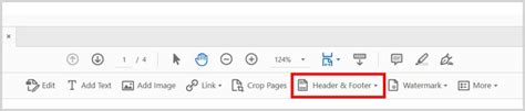 how to add headers and footers to pdfs in adobe acrobat