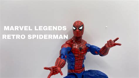 MARVEL LEGENDS RETRO SPIDERMAN REVIEW BAHASA MELAYU YouTube