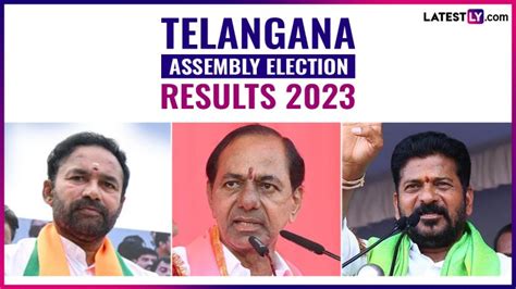 Telangana Election 2023 Results Constituency Wise Winners List Seat
