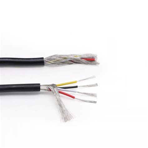 UL2547 Signal Shielded Cable 18AWG PVC Insulated 2 3 4Cores Shielded