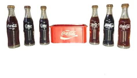 Miniatura Coca Cola P Engradado Garrafinha Cole O Anos Mercadolivre