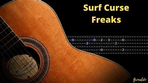 Surf Curse Freaks Tutorial Guitar Tabs YouTube