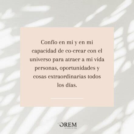 50 Afirmaciones Positivas Para Aumentar La Confianza En Ti Misma OREM